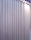 89mm embossed pvc vertical blinds for windows with aluminum headrail